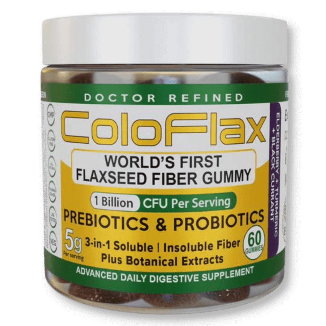 ColoFlax | World's First Flaxseed Fiber Gummies